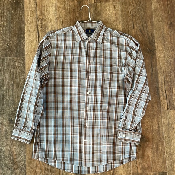 Stafford | Shirts | Long Sleeve Button Down Shirt | Poshmark
